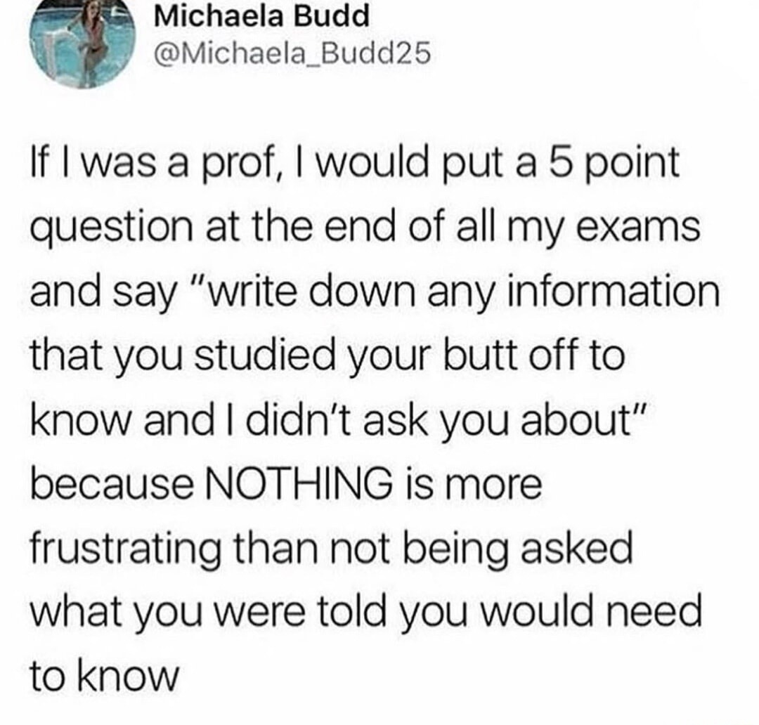 The best Exam memes :) Memedroid