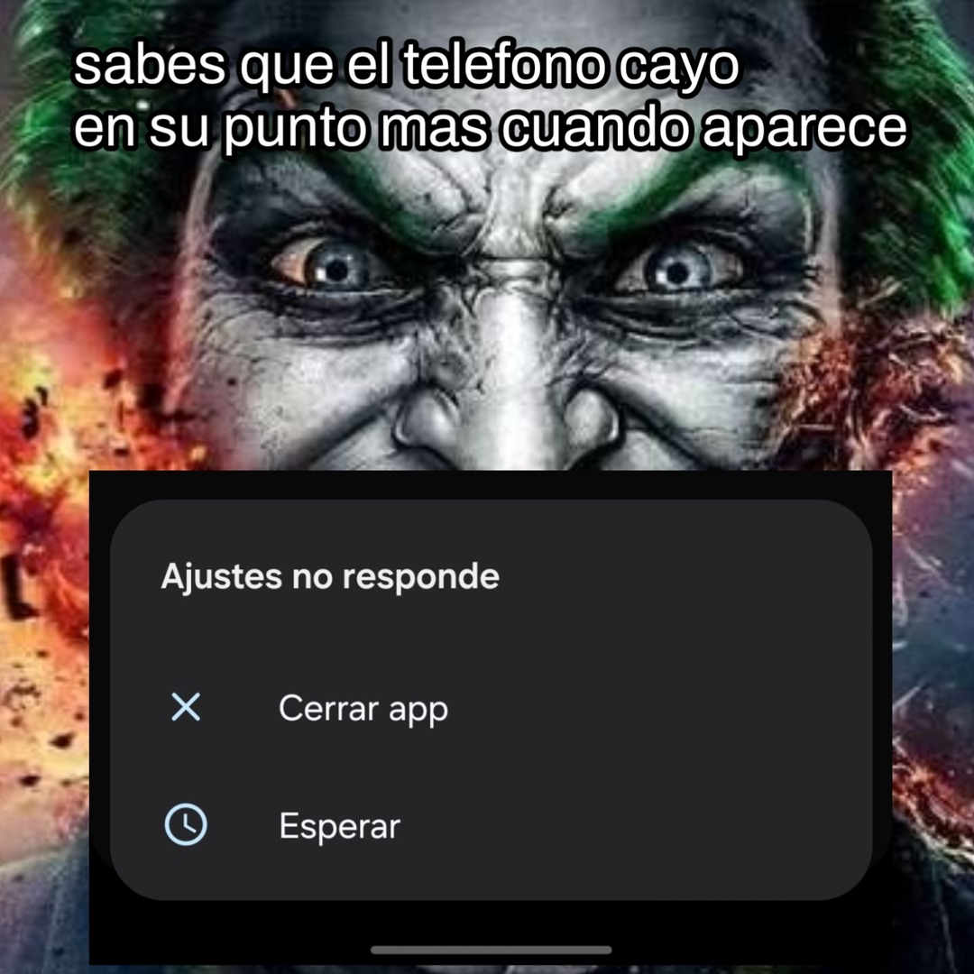 Top memes de Joker en español :) Memedroid
